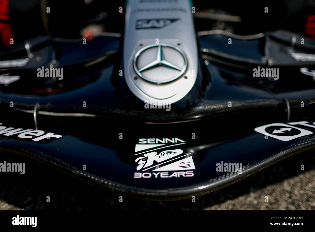 Mercedes w15 front wing hi-res stock photography and images - Alamy