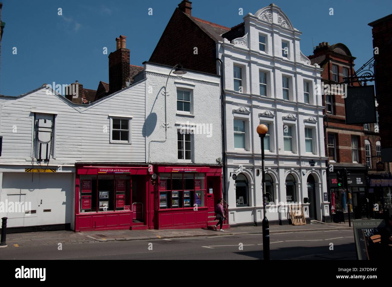 Street Scene, Highgate High Street, Highgate, London, UK - shops ...