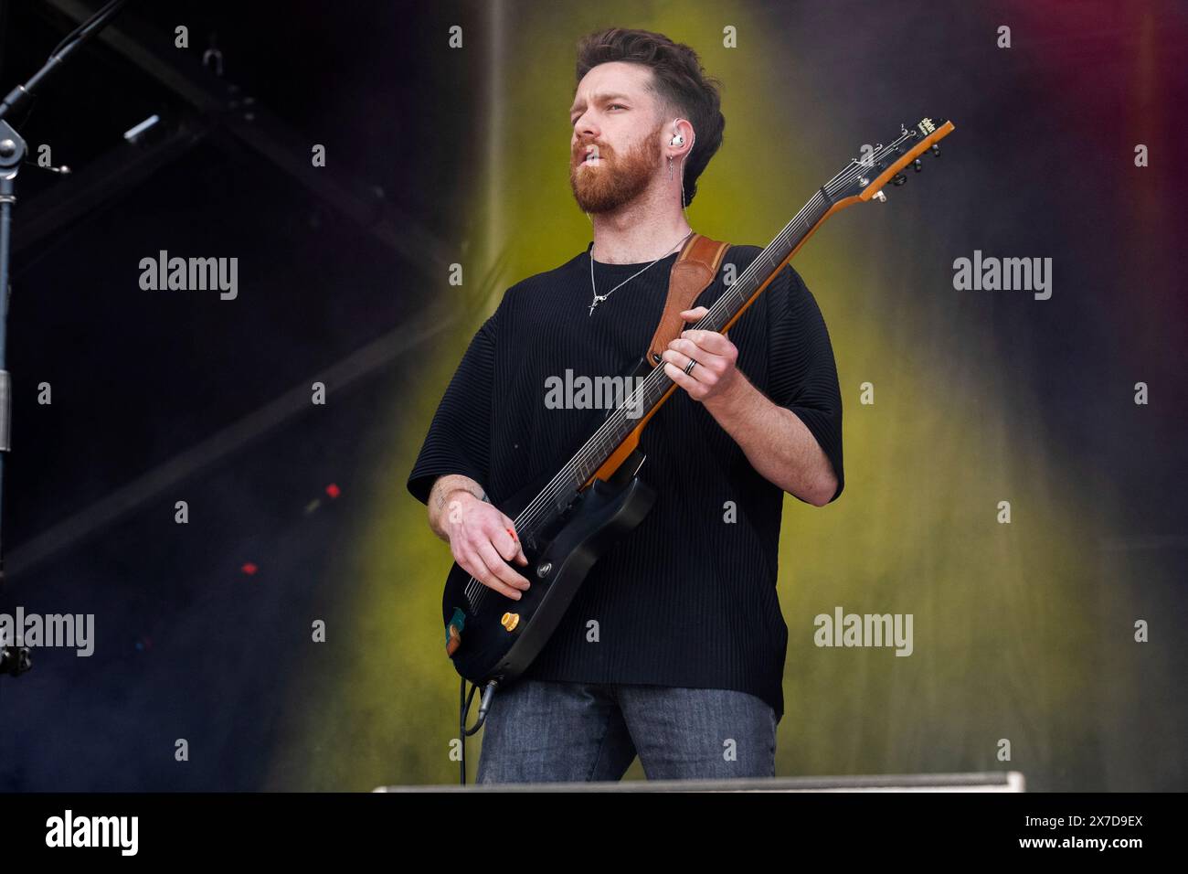 Jack Collins of Dead Poet Society performs during Sonic Temple Art and ...