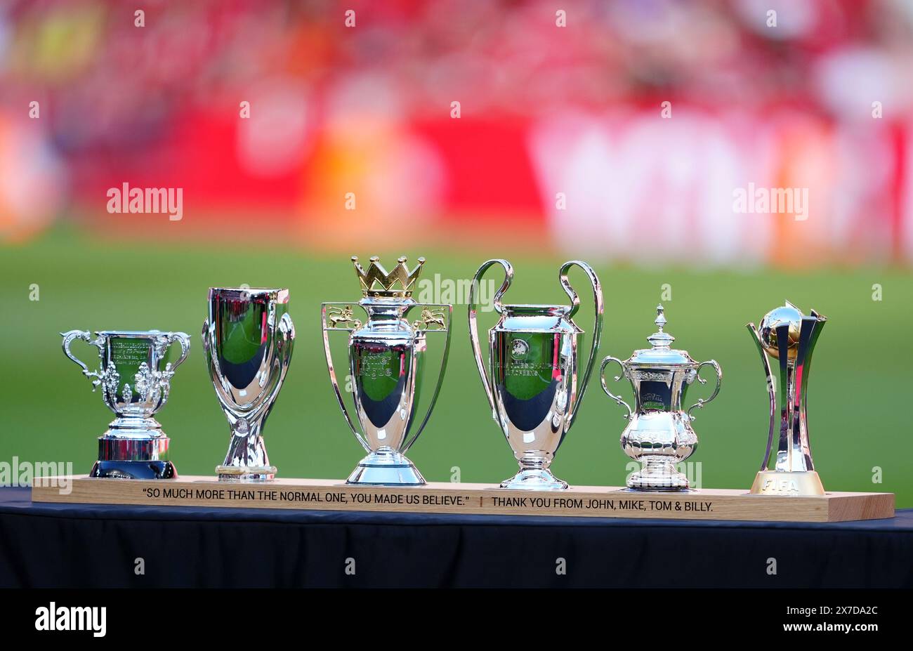 Liverpool trophies hi-res stock photography and images - Alamy