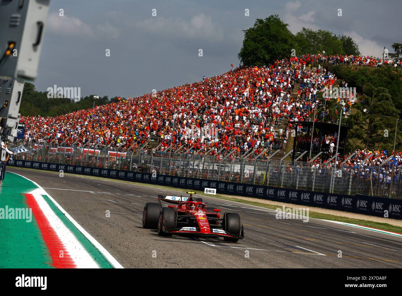 Imola, Italy. 19th May, 2024. #55 Carlos Sainz (ESP, Scuderia Ferrari ...