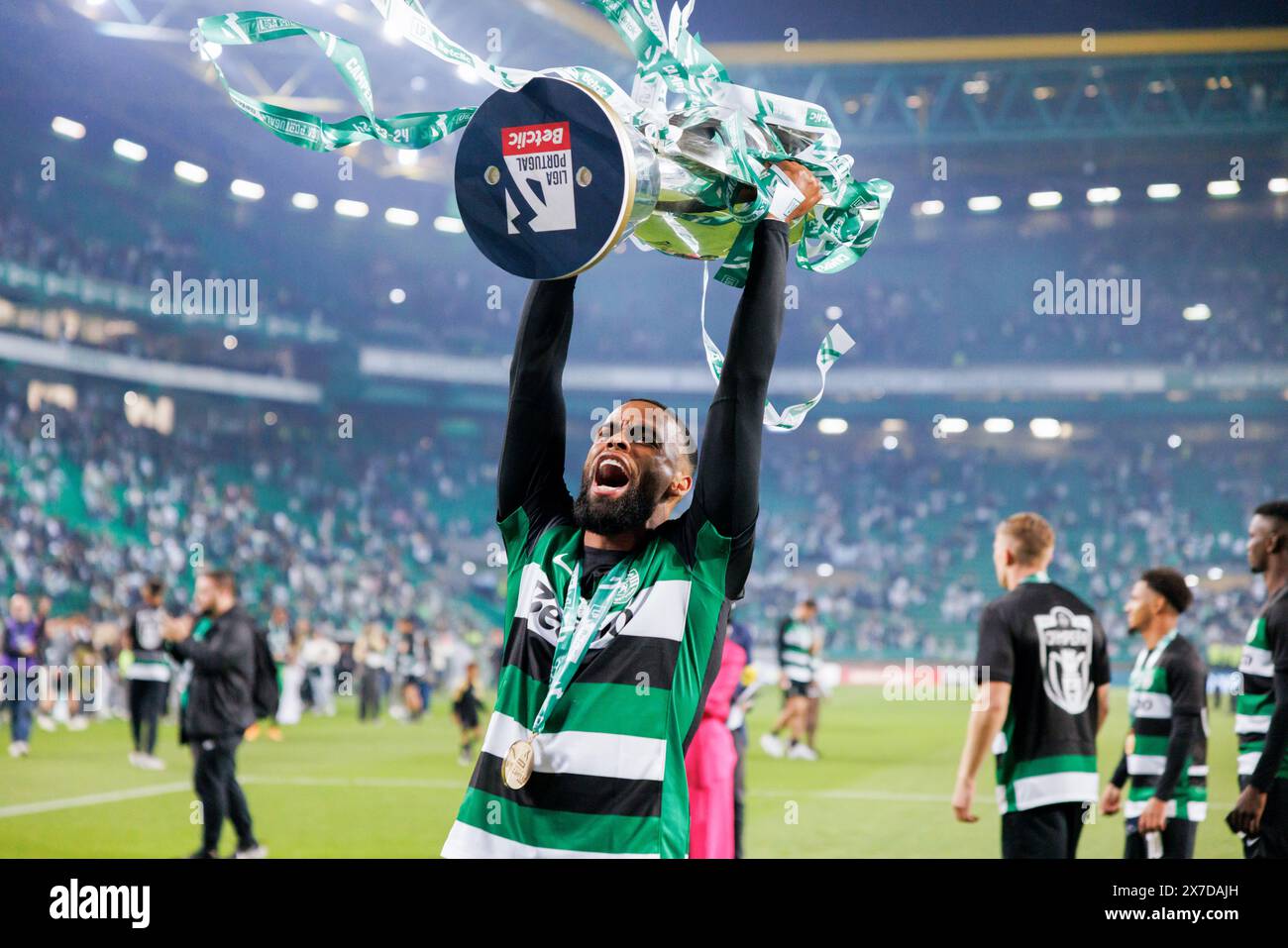 Lisbon, Portugal. 18th May, 2024. Jeremiah St. Juste of (Sporting CP ...