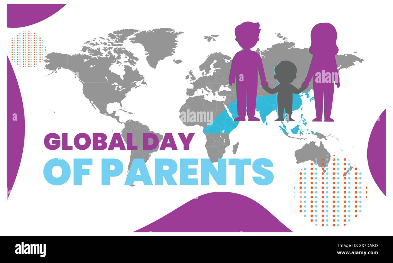 Global Day of Parents poster templet Stock Vector Image & Art - Alamy