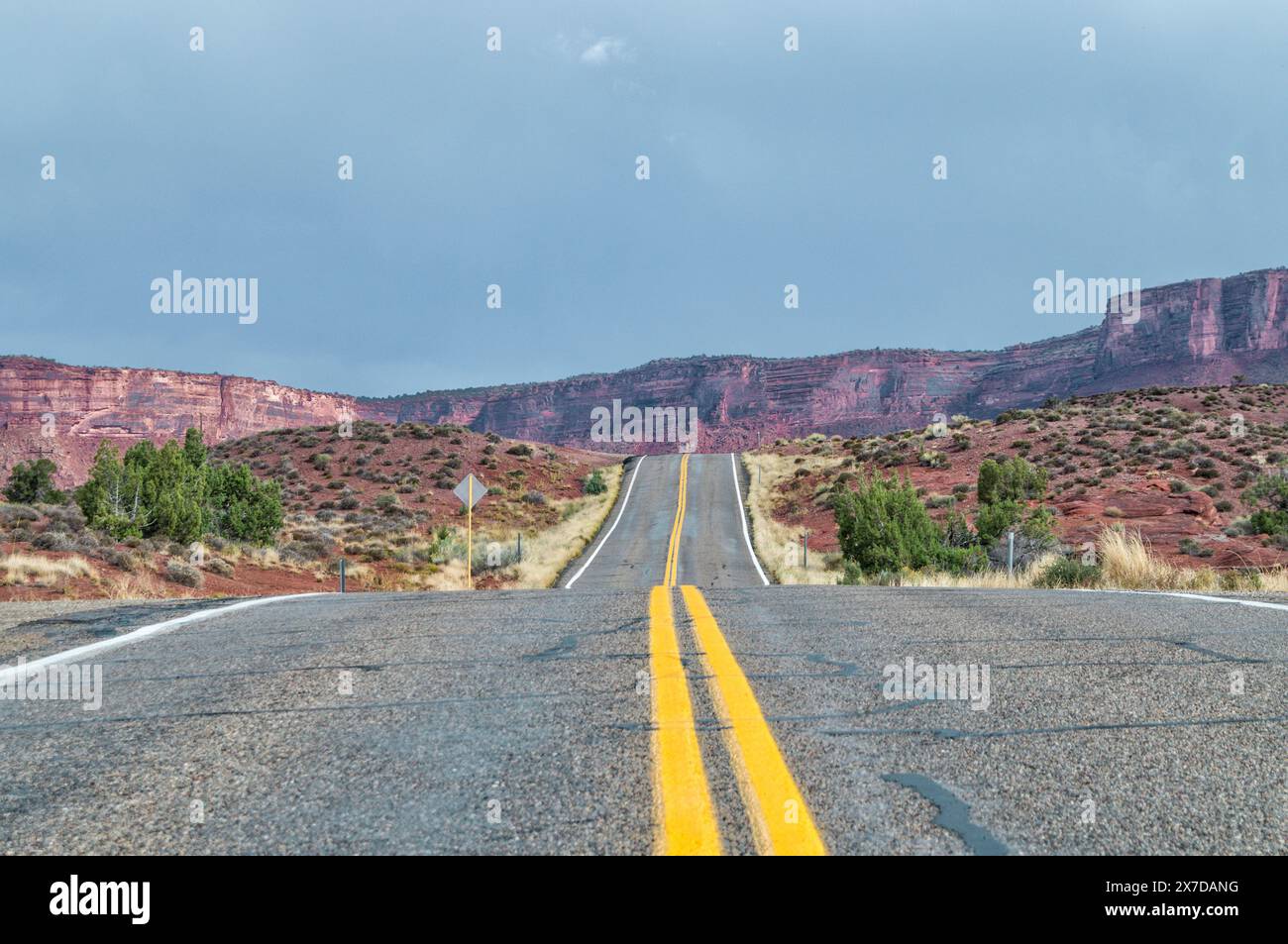 The Upper Colorado River Scenic Byway (State Route 128),Utah,USA Stock ...