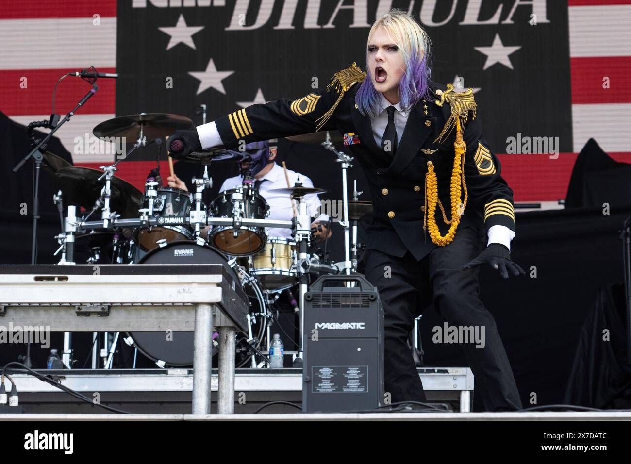 Kim Dracula performs during Sonic Temple Art and Music Festival on ...