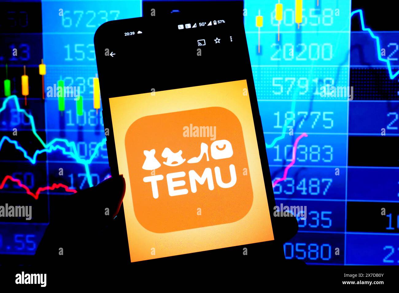 Temu logo hi-res stock photography and images - Alamy