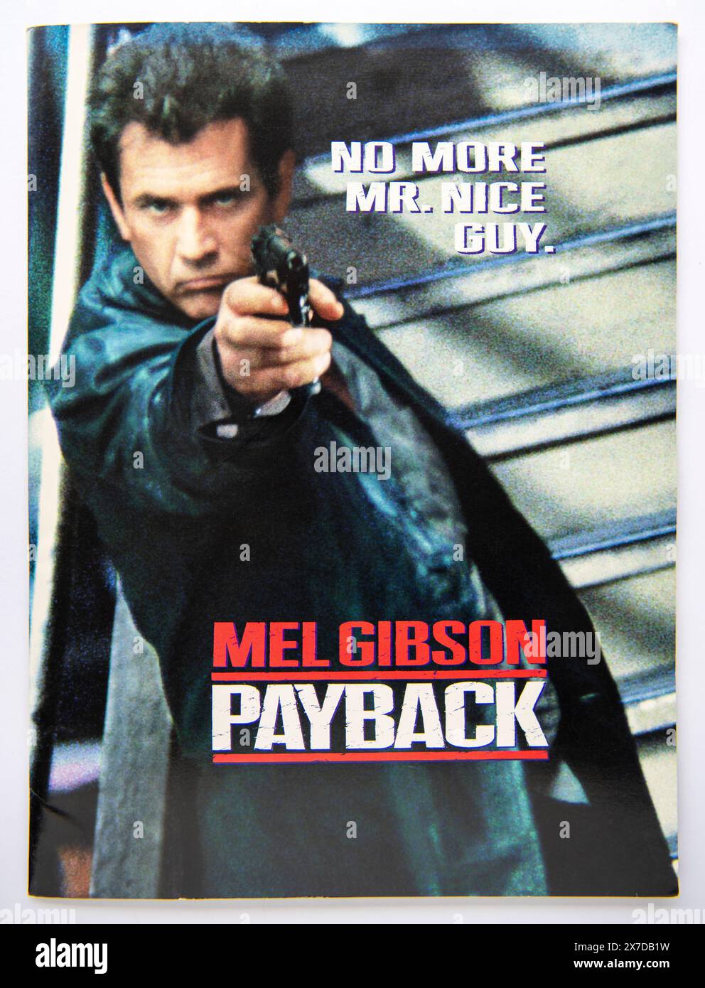 Front cover of publicity information for the movie Payback, an action ...