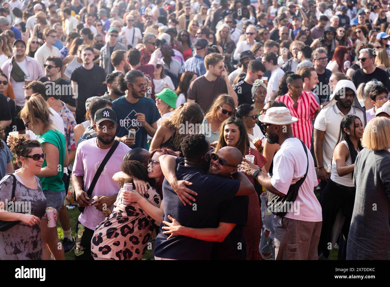 EDITORIAL USE ONLY Festival-goers attend Urban Village Fete at ...