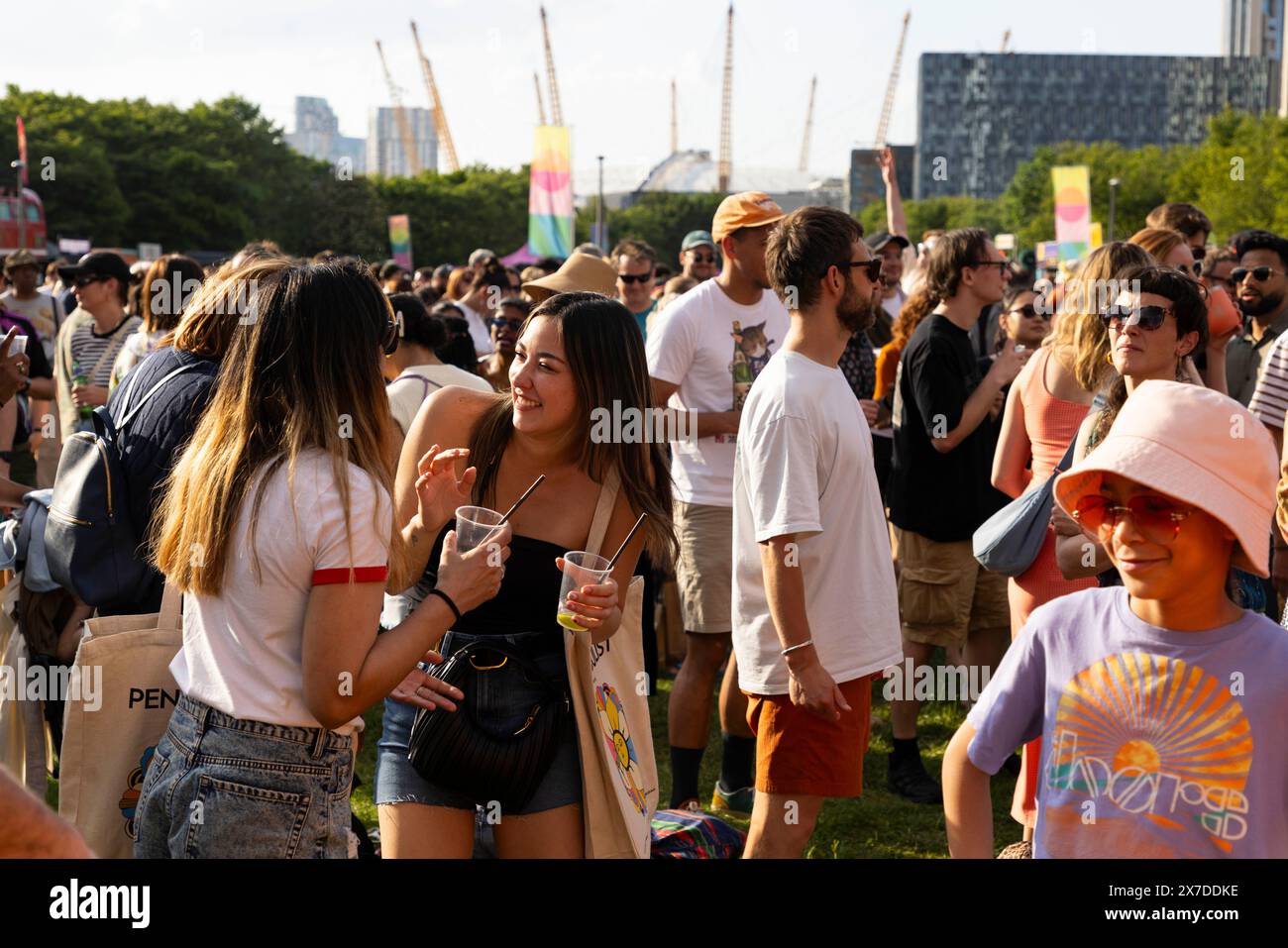 EDITORIAL USE ONLY Festival-goers attend Urban Village Fete at ...