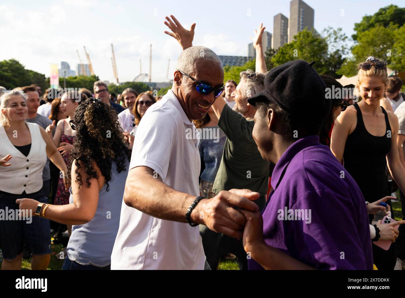 EDITORIAL USE ONLY Festival-goers attend Urban Village Fete at ...