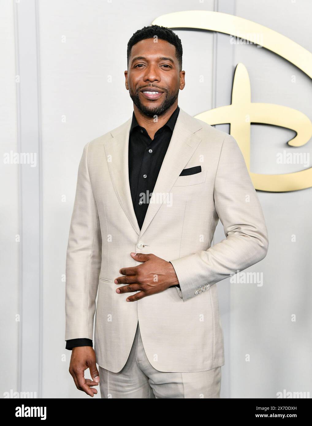 Jocko Sims attends the Disney 2024 Upfront at the North Javits Center ...