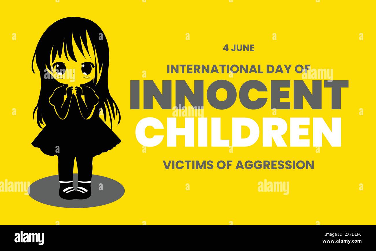 International Day of Innocent Children Victims of Aggression. Template ...