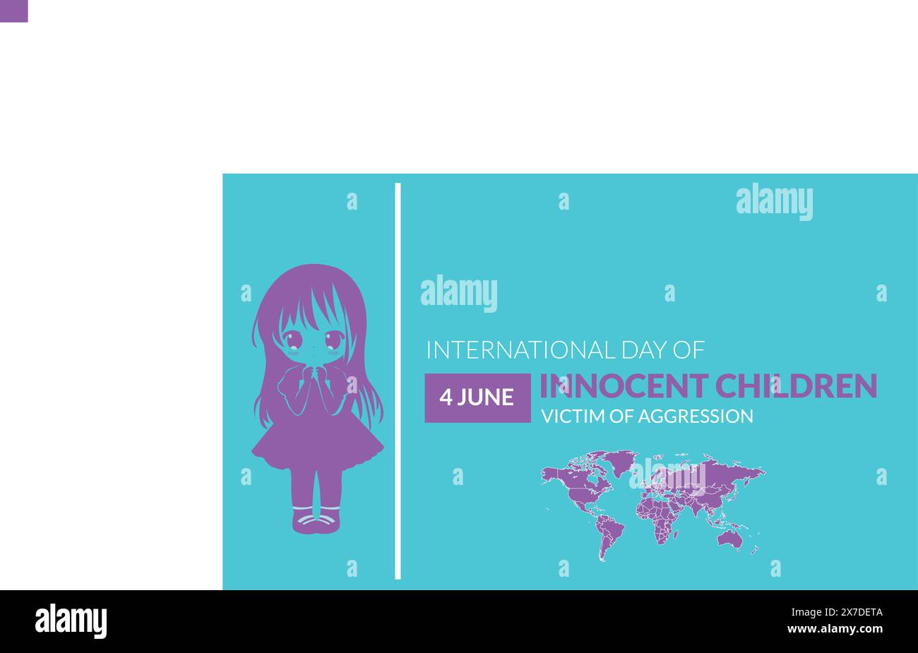 International Day of Innocent Children Victims of Aggression. Template ...