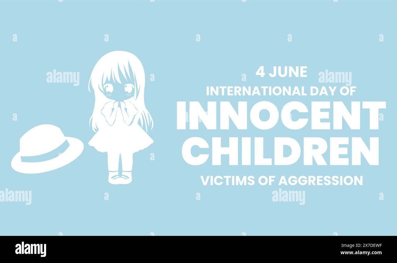 International Day of Innocent Children Victims of Aggression. Template ...