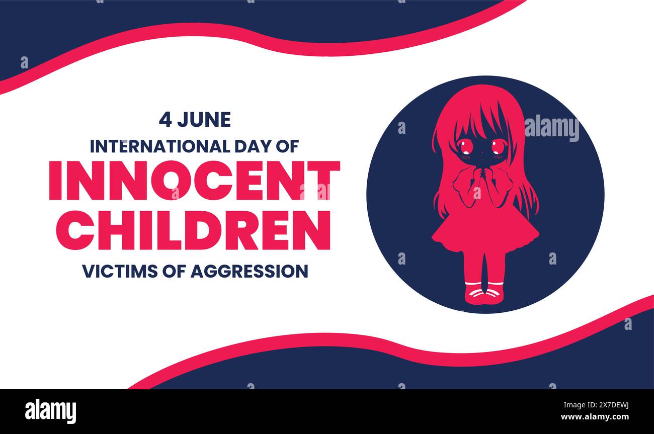 International Day of Innocent Children Victims of Aggression. Template ...