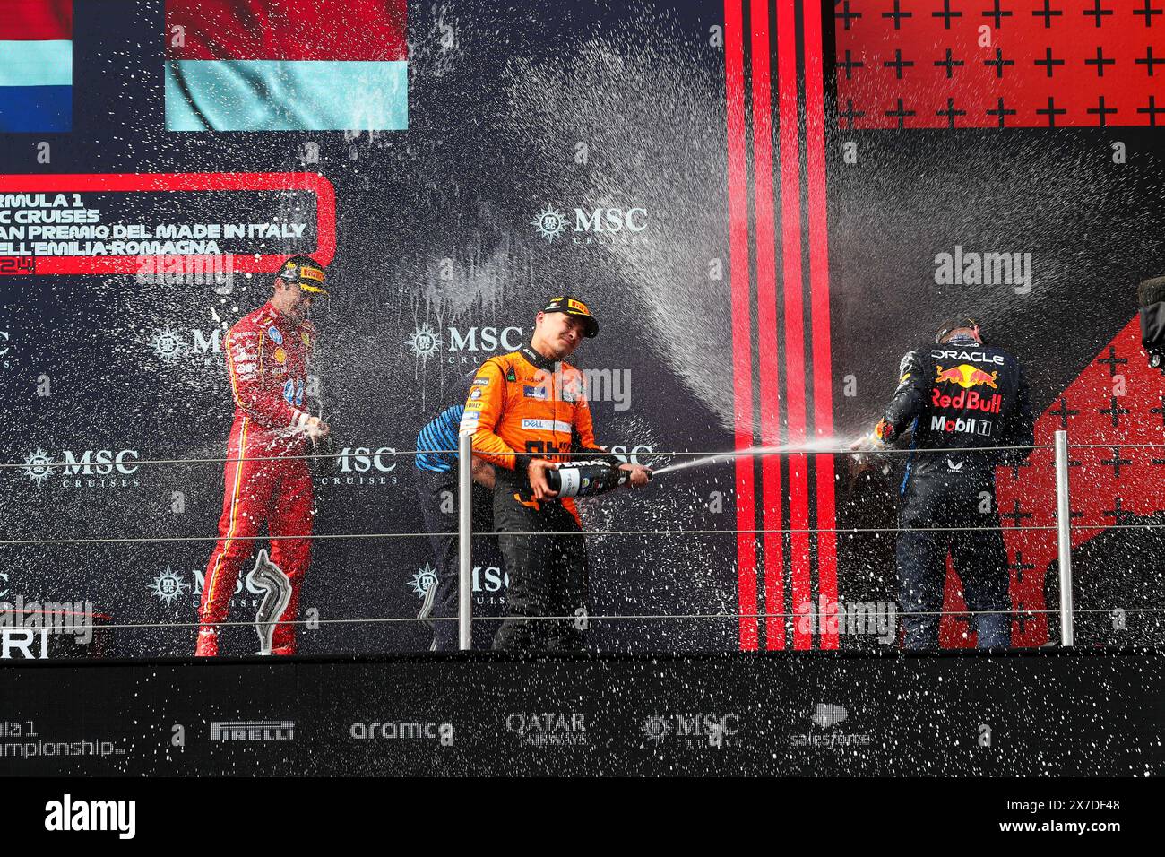 PODIUM - Max Verstappen (NED) - Oracle Red Bull Racing - Red Bull RB20 ...