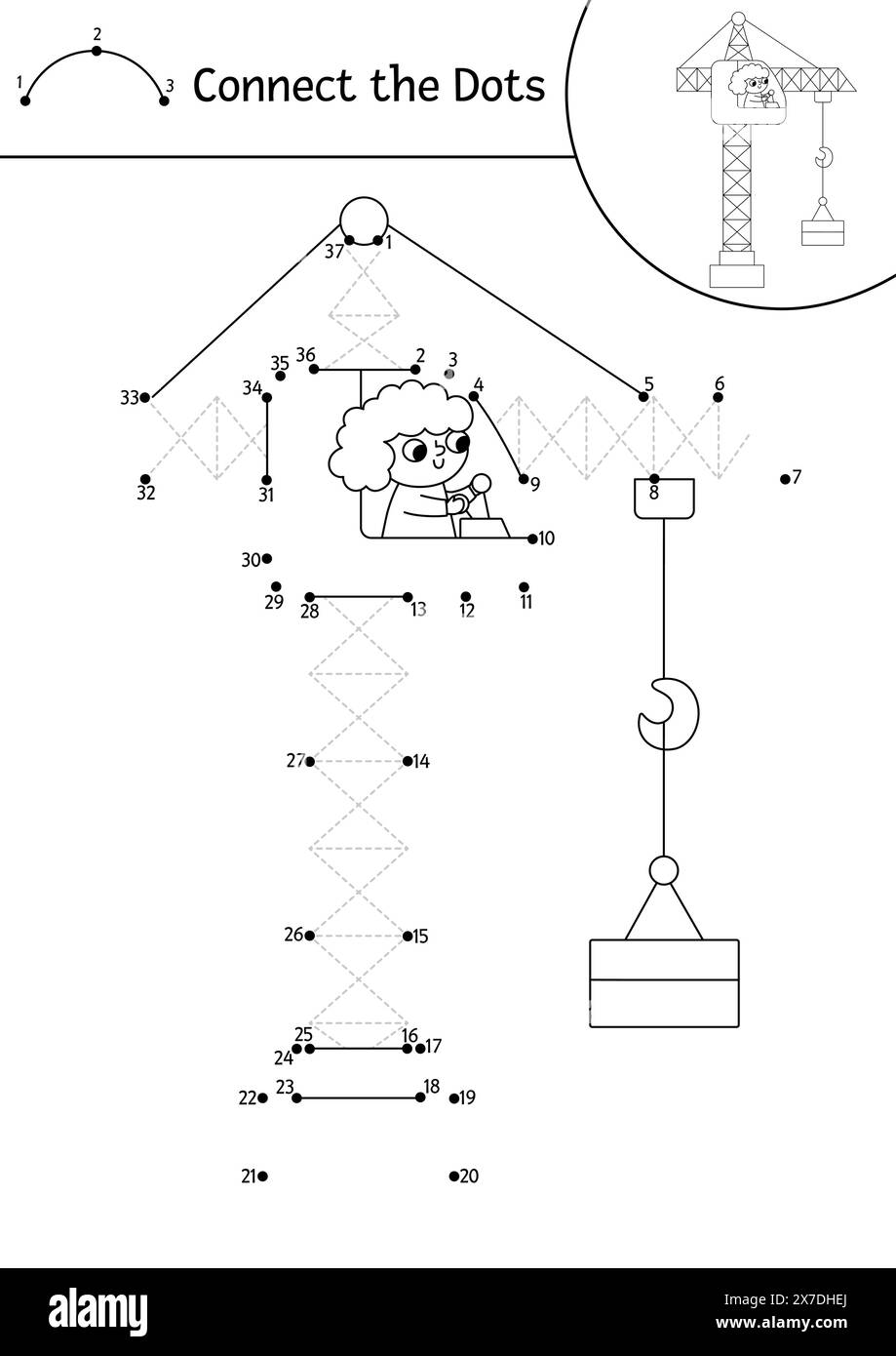 Dot crane hi-res stock photography and images - Alamy