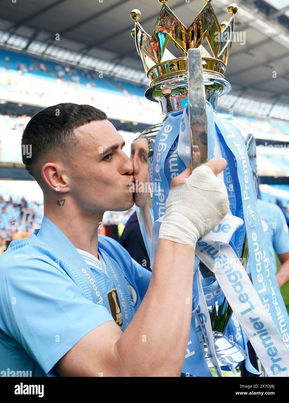 Manchester, UK. 19th May, 2024. Phil Foden of Manchester City ...