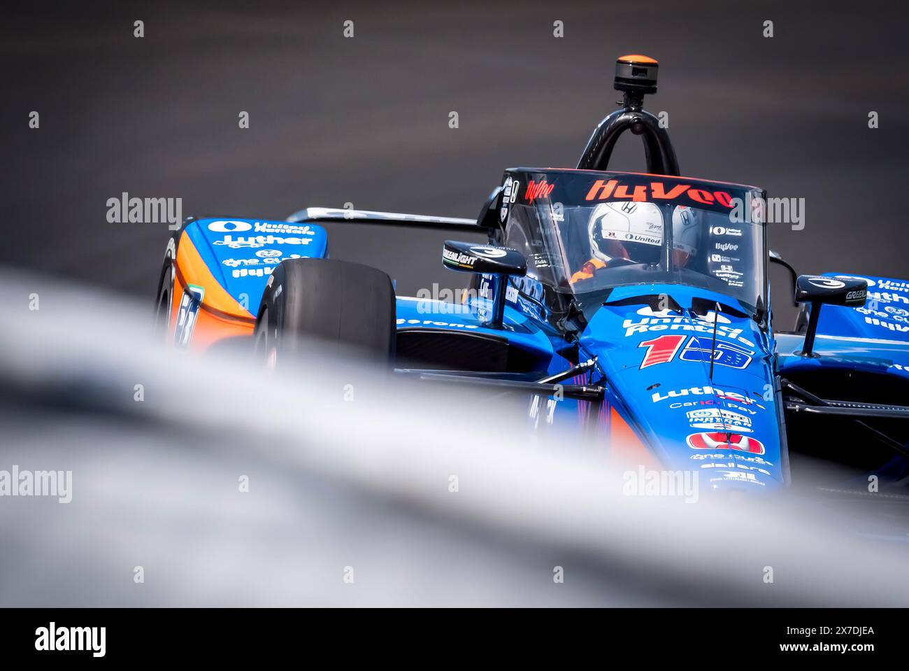 Speedway, In, USA. 19th May, 2024. GRAHAM RAHAL (15) of New Albany ...