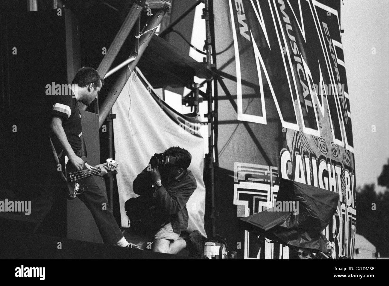 ROCK PHOTOGRAPHER, MATT SHARP, WEEZER, NME STAGE, GLASTONBURY 1995: A ...