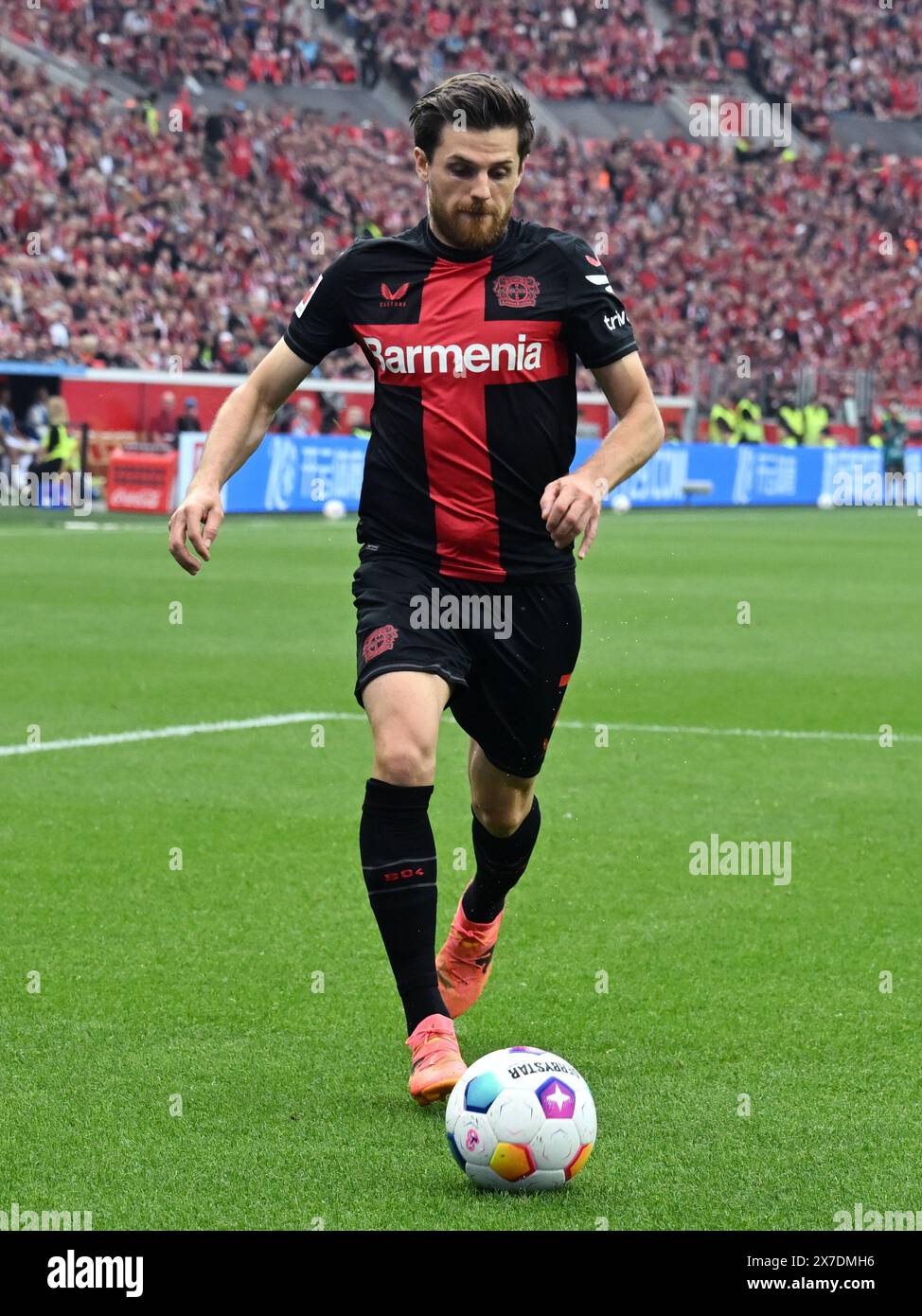 LEVERKUSEN - Jonas Hofmann of Bayer 04 Leverkusen during the Bundesliga ...