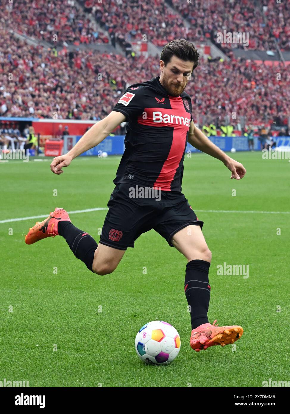 LEVERKUSEN - Jonas Hofmann of Bayer 04 Leverkusen during the Bundesliga ...