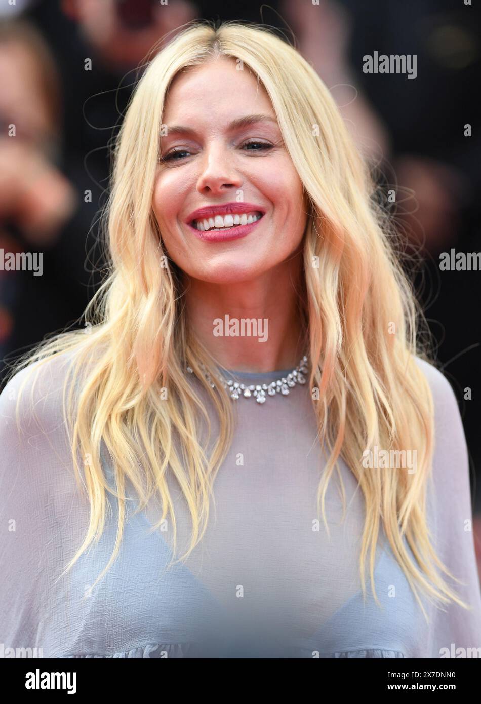 Cannes, France. 19th May, 2024. British actress Sienna Miller attends ...
