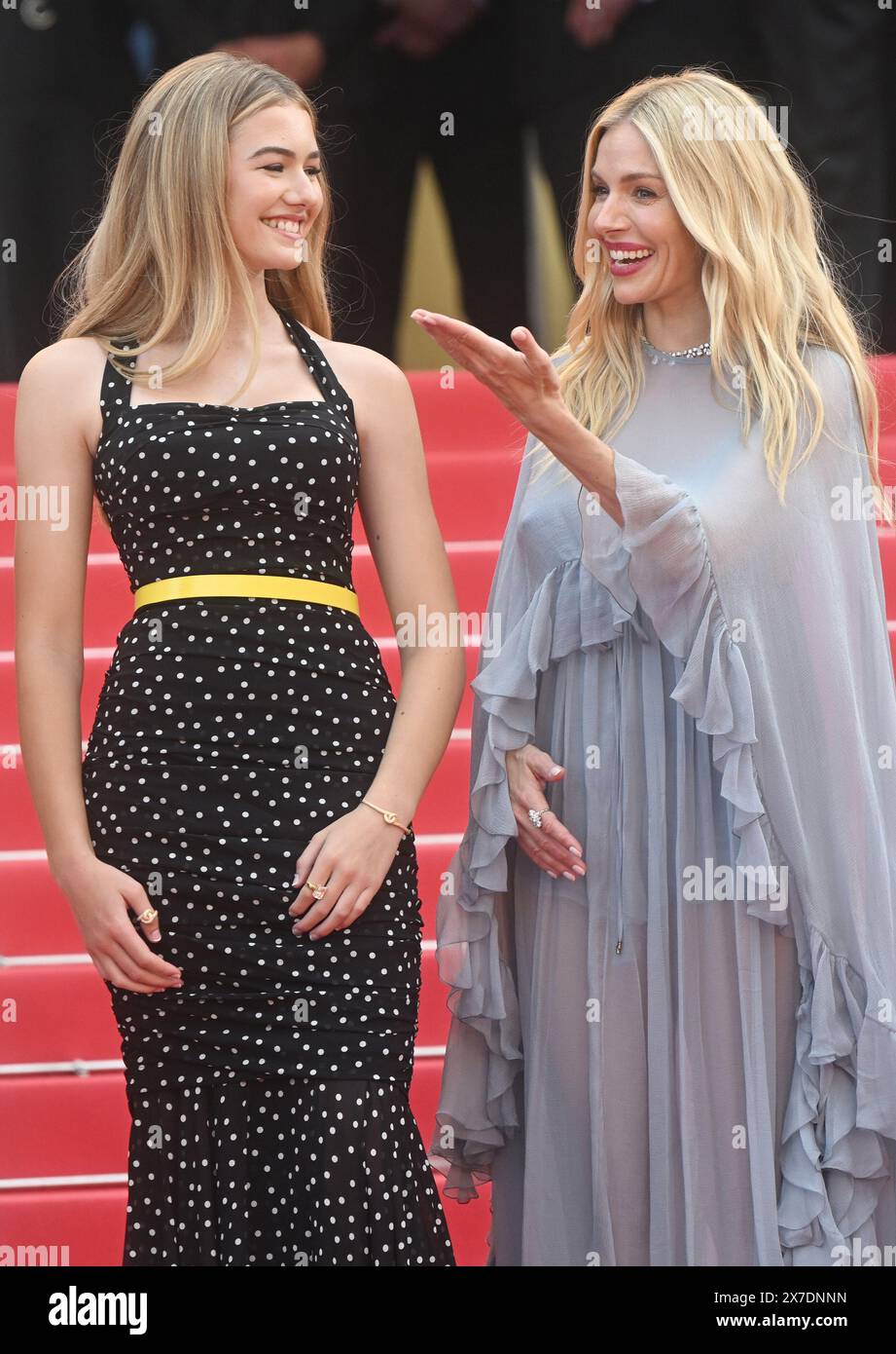 Cannes, France. 19th May, 2024. American actress Georgia Macphail and ...