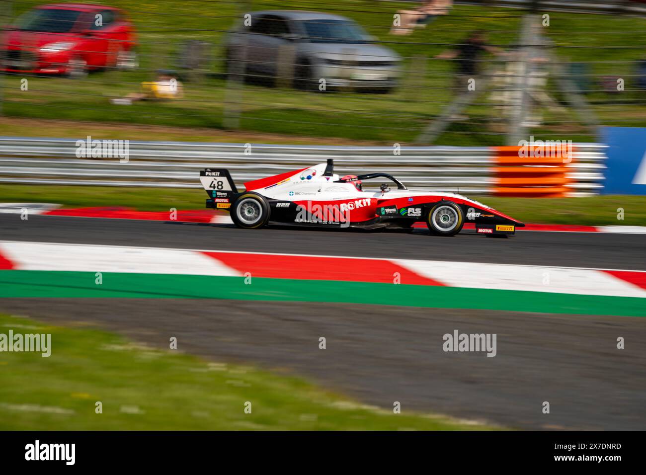Sevenoaks, Kent - May 12th 2024: Alex BERG 48 Fortec Motorsport Race 3 ...