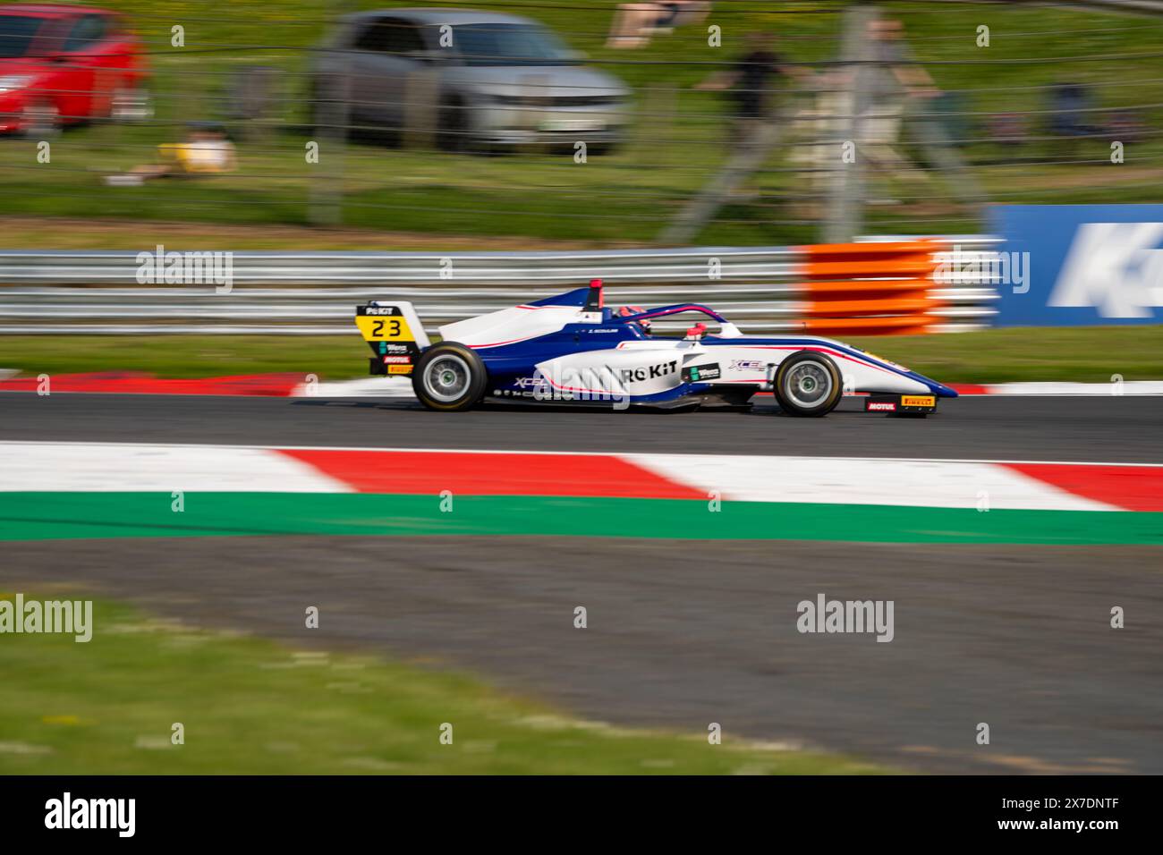 Sevenoaks, Kent - May 12th 2024: Zack SCOULAR 23 Xcel Motorsport Race 3 ...
