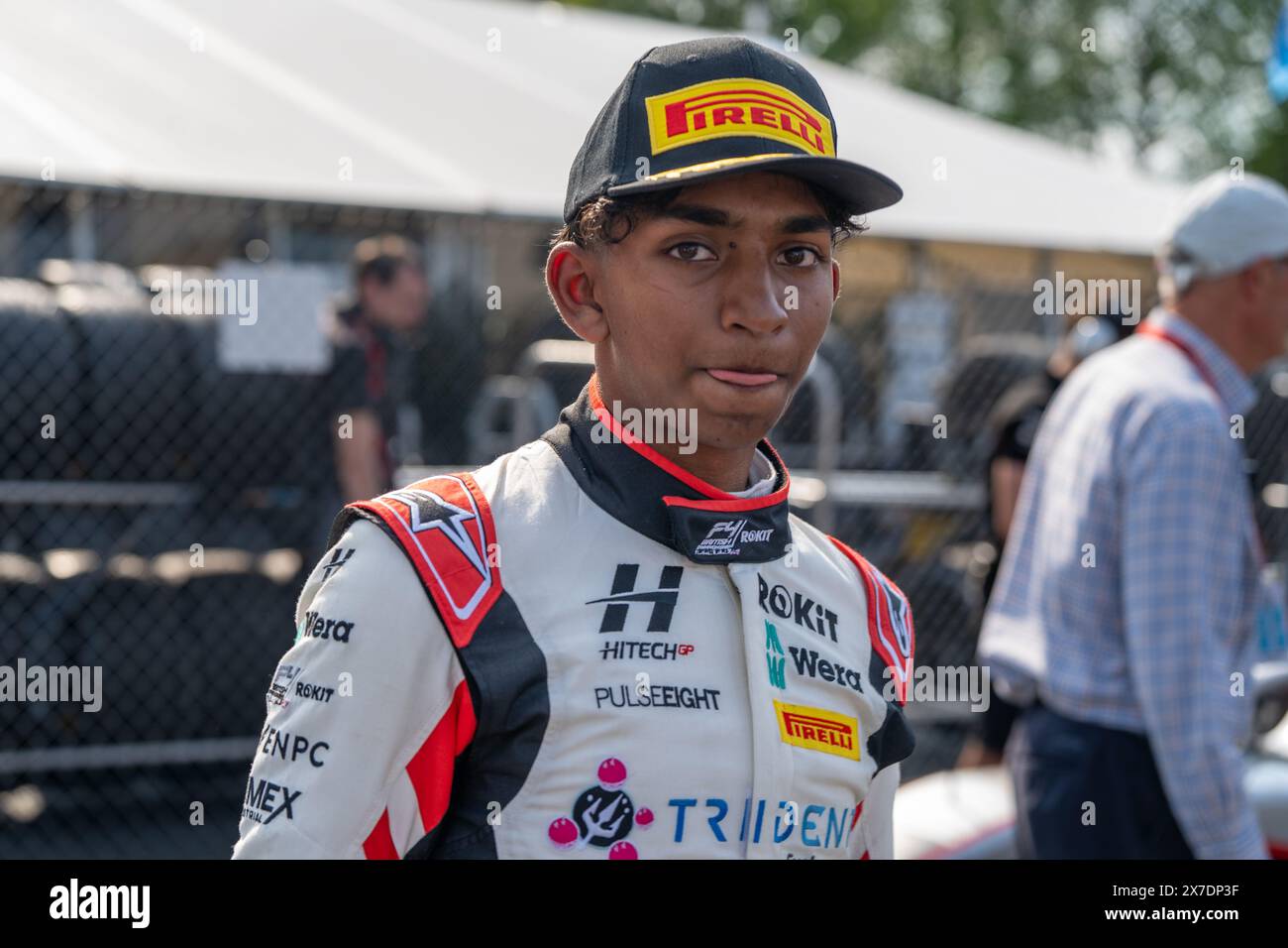 Sevenoaks, Kent - May 12th 2024: Mika ABRAHAMS 2nd celebrates Hitech ...