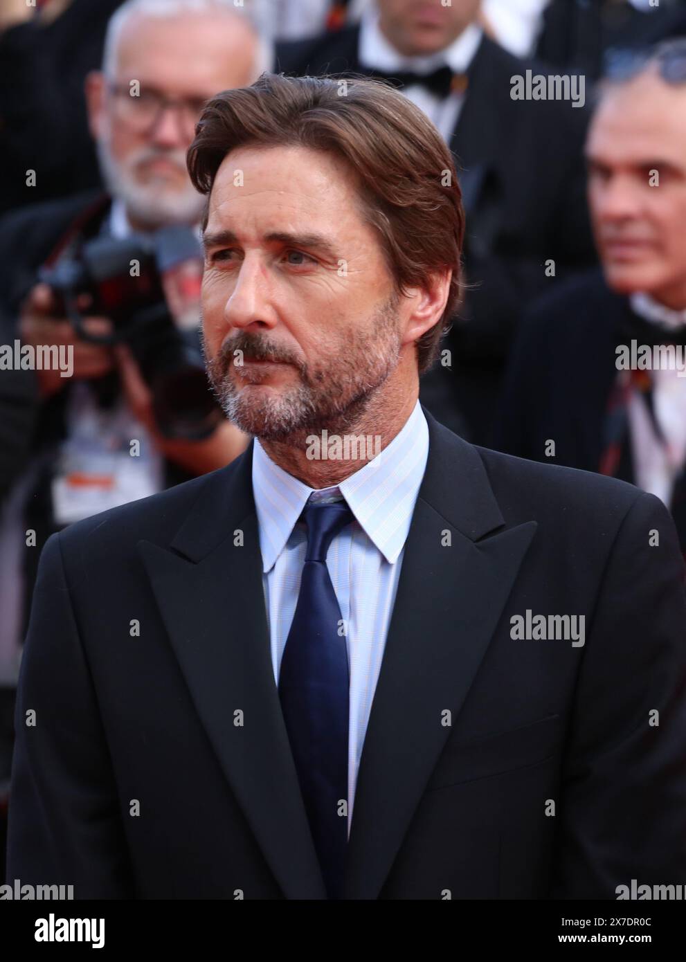 Cannes, France, 19th May, 2024. Luke Wilson arriving on the red carpet ...