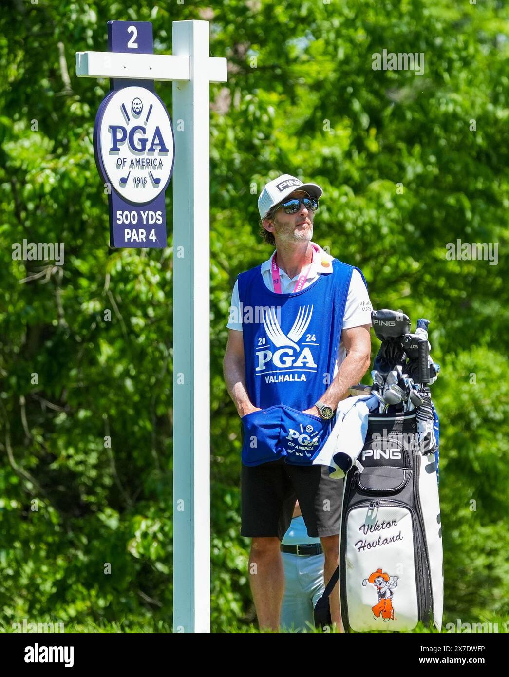 May 19, 2024, Louisville, Kentucky, USA: Shea Knight (Viktor Hovland ...