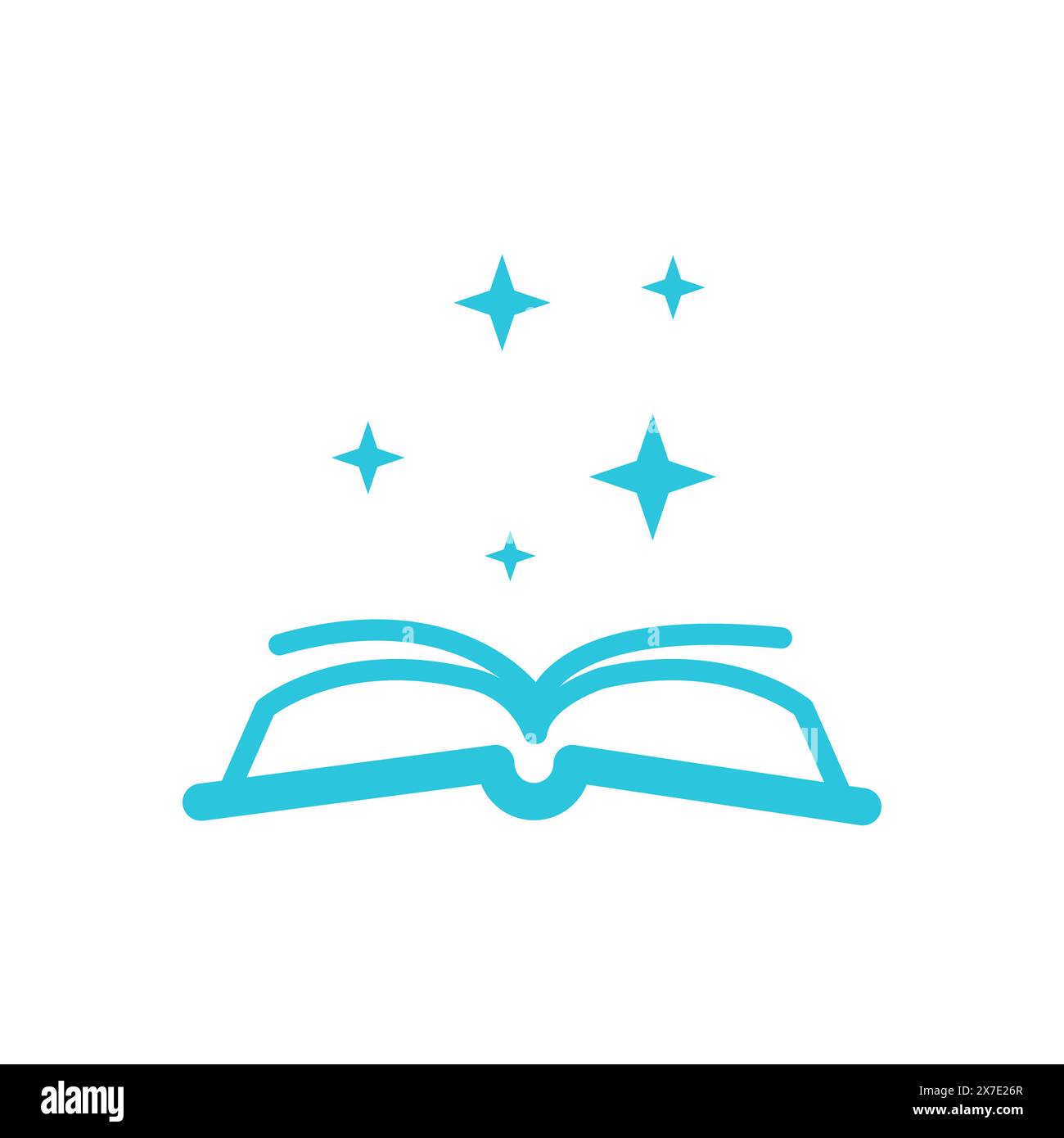 Open fairytale book storybook Stock Vector Images - Alamy