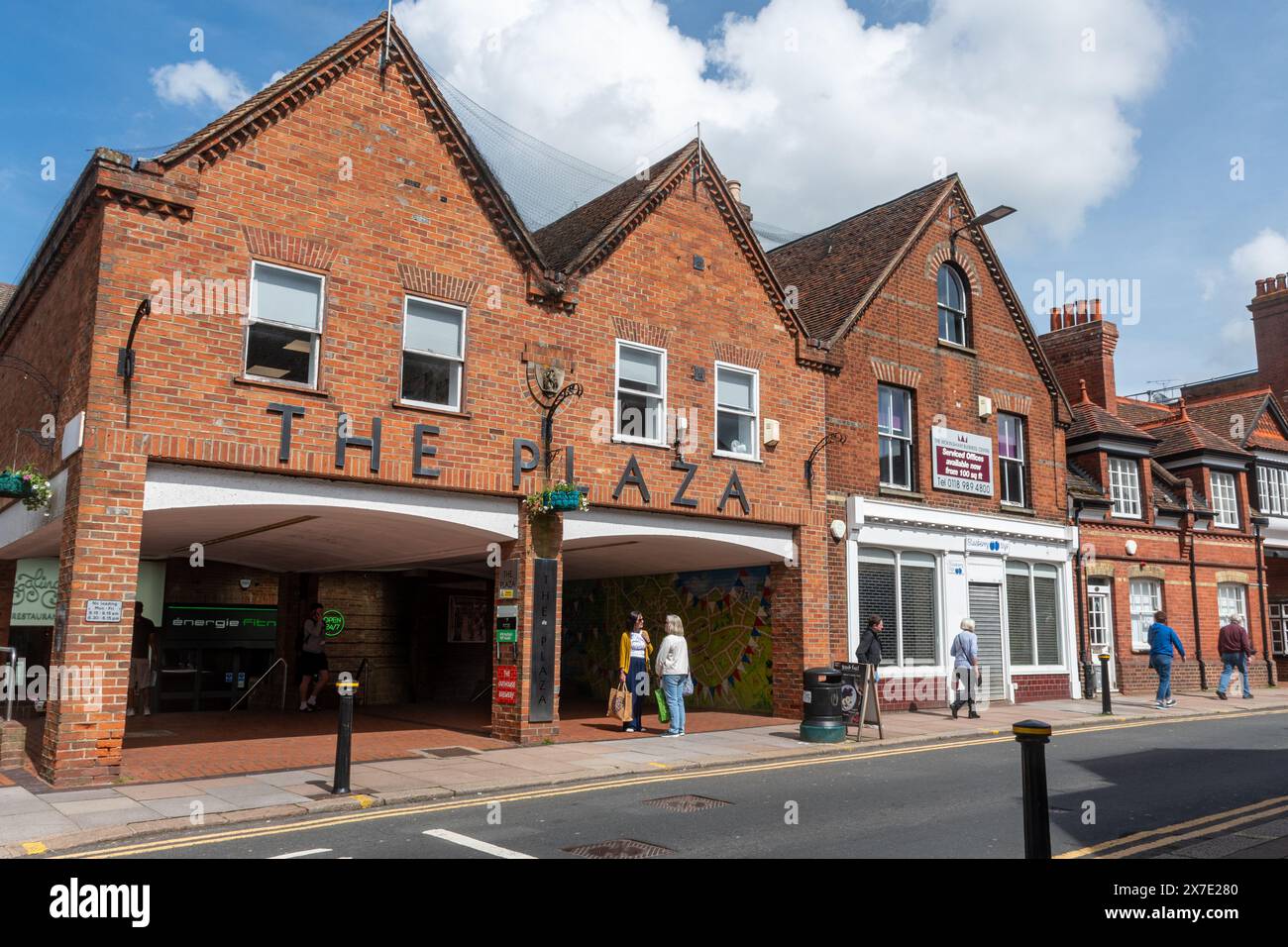 The Plaza retail shopping centre and leisure complex in Wokingham town ...