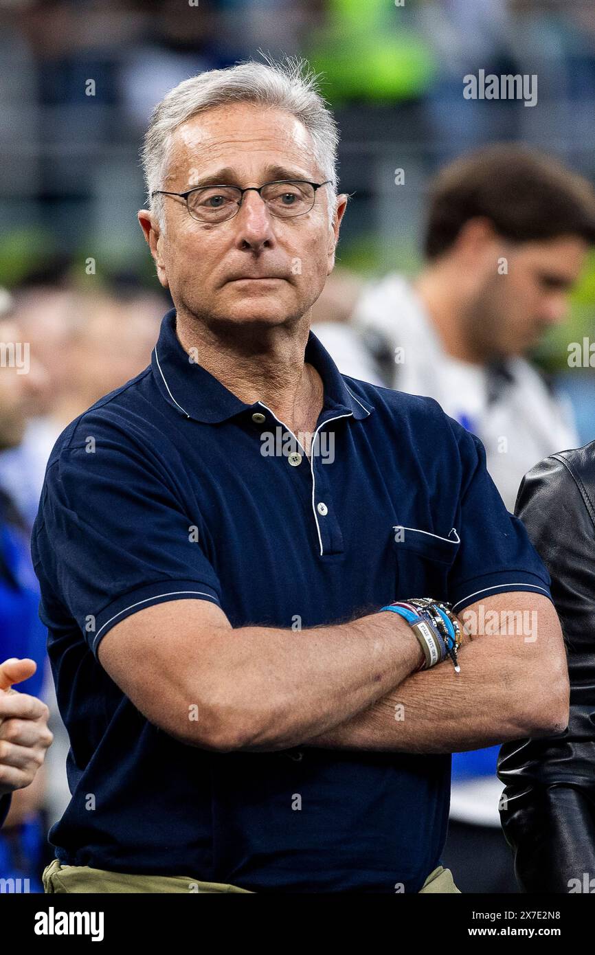 Milano, Italy. 19th May, 2024. Italian TV host Paolo Bonolis is seen ...
