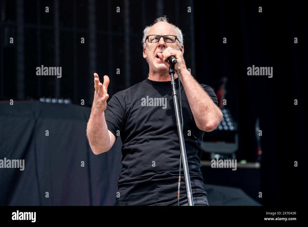 Greg Graffin of Bad Religion performs during Sonic Temple Art and Music ...