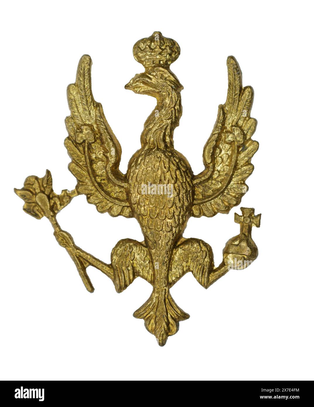 Cap badge of the 14th/20th King's Hussars, c. 1931-1968 Stock Photo - Alamy