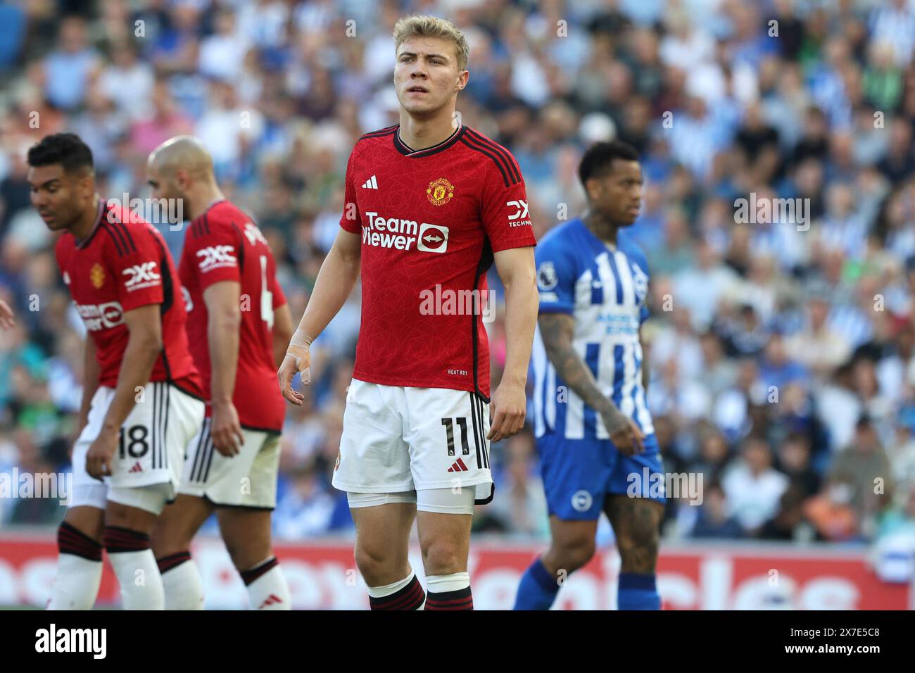Rasmus hojlund manchester united hi-res stock photography and images ...