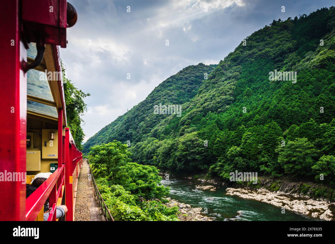 Sagano kyoto train hi-res stock photography and images - Alamy