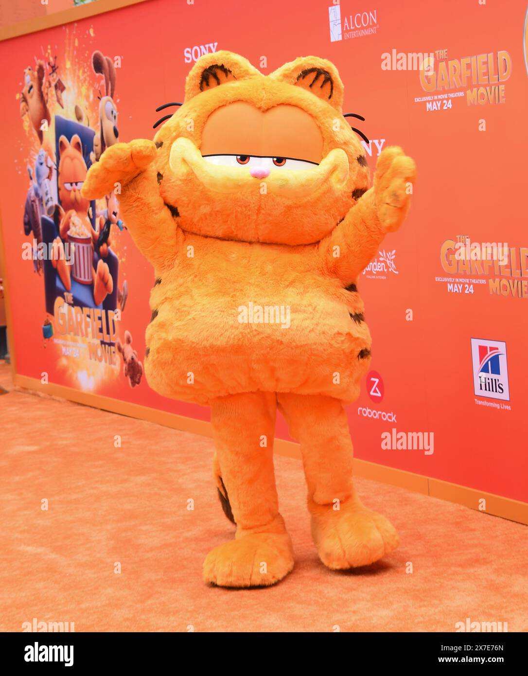 Hollywood, USA. 19th May, 2024. Garfield arriving to ‘The Garfield ...