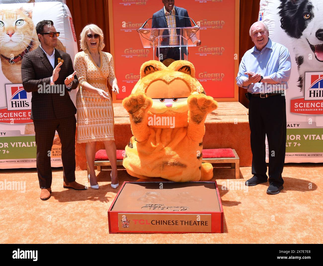 Hollywood, USA. 19th May, 2024. Hannah Waddingham, Chris Pratt, Jim ...