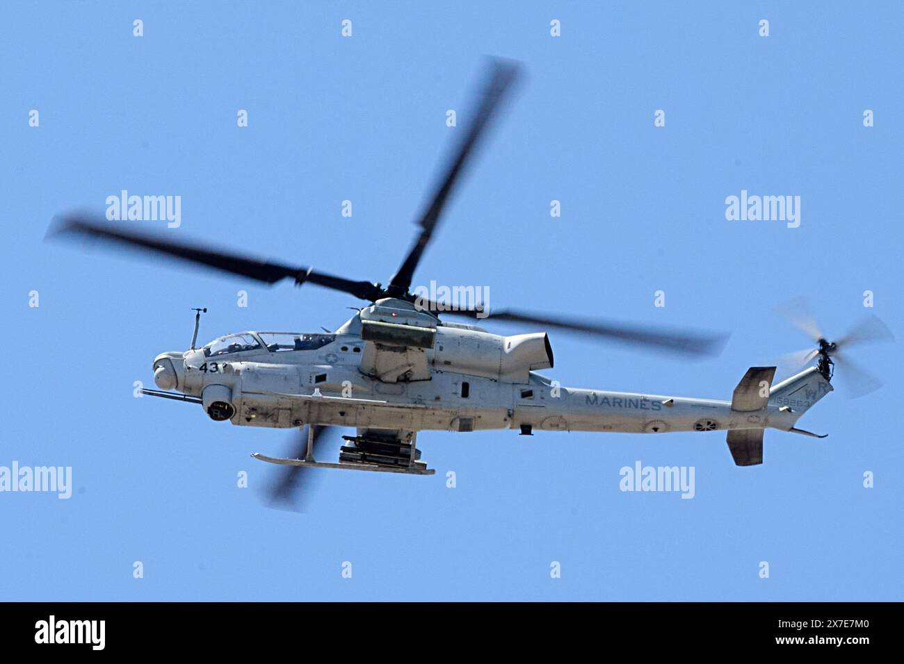 Palm Springs, California, USA. 19th May, 2024. A USMC AH-1Z Viper ...