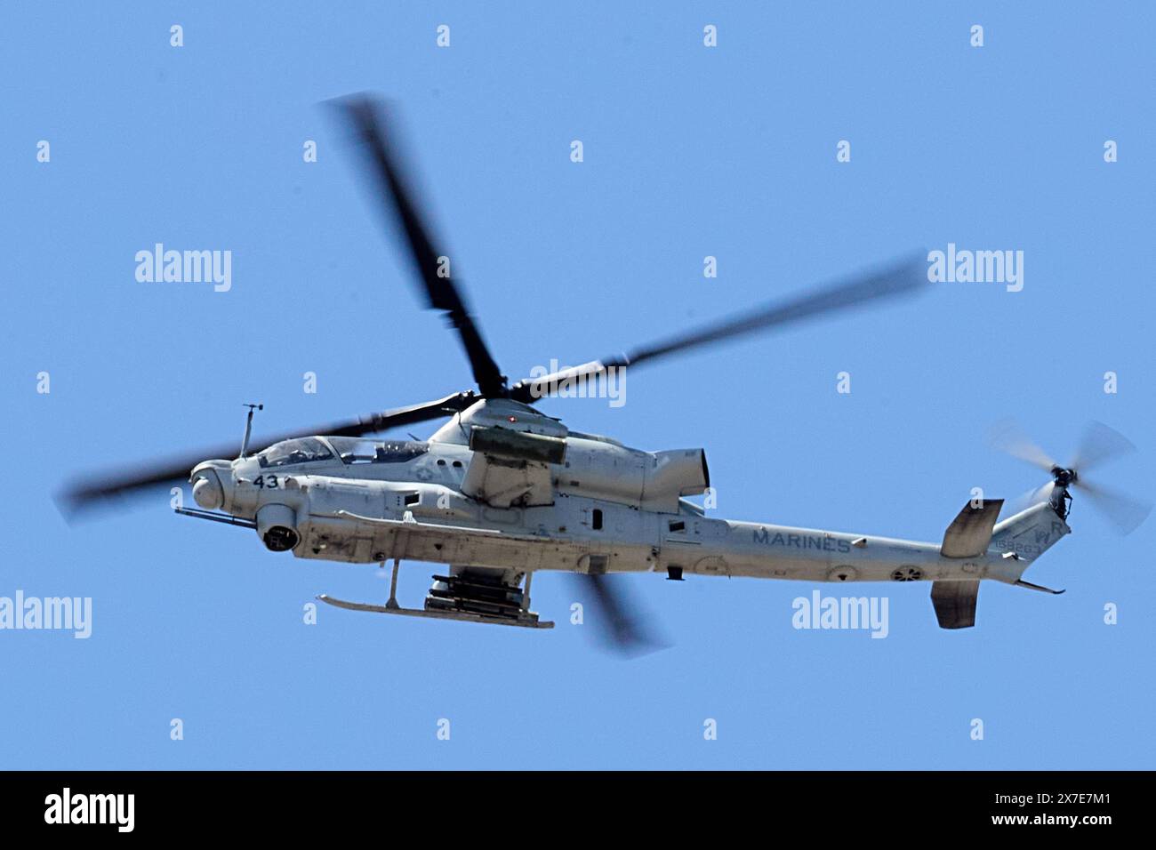 Palm Springs, California, USA. 19th May, 2024. A USMC AH-1Z Viper ...