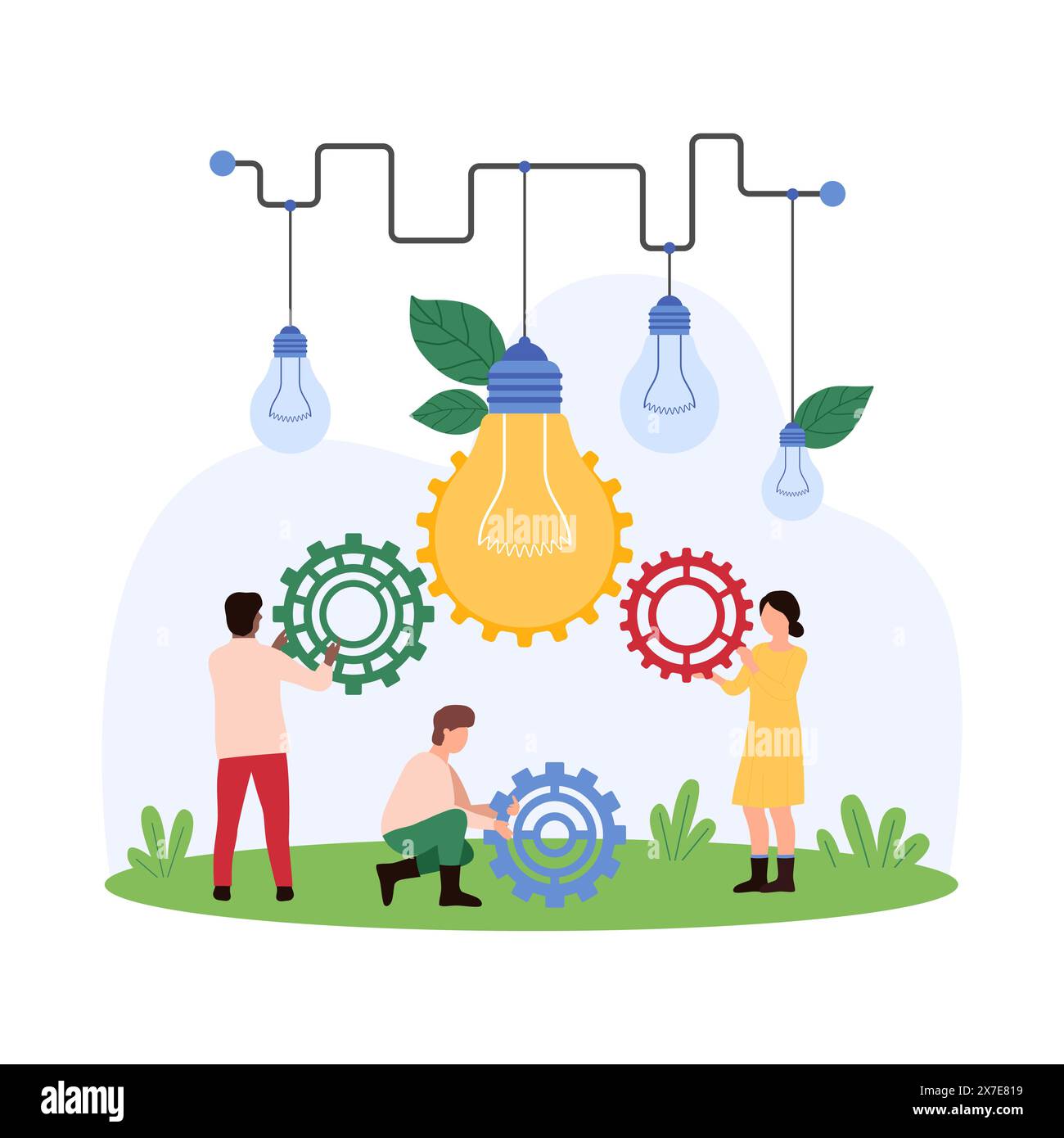 Teamwork for business product improvement, project management and ...