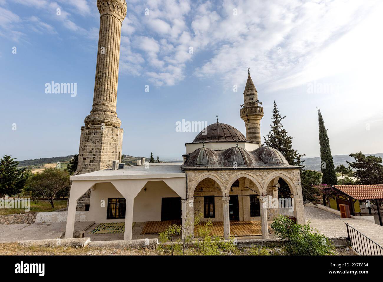 Ashab-ı Kehf Mosque, in front of the Seven Sleepers cave. Tarsus Mersin ...