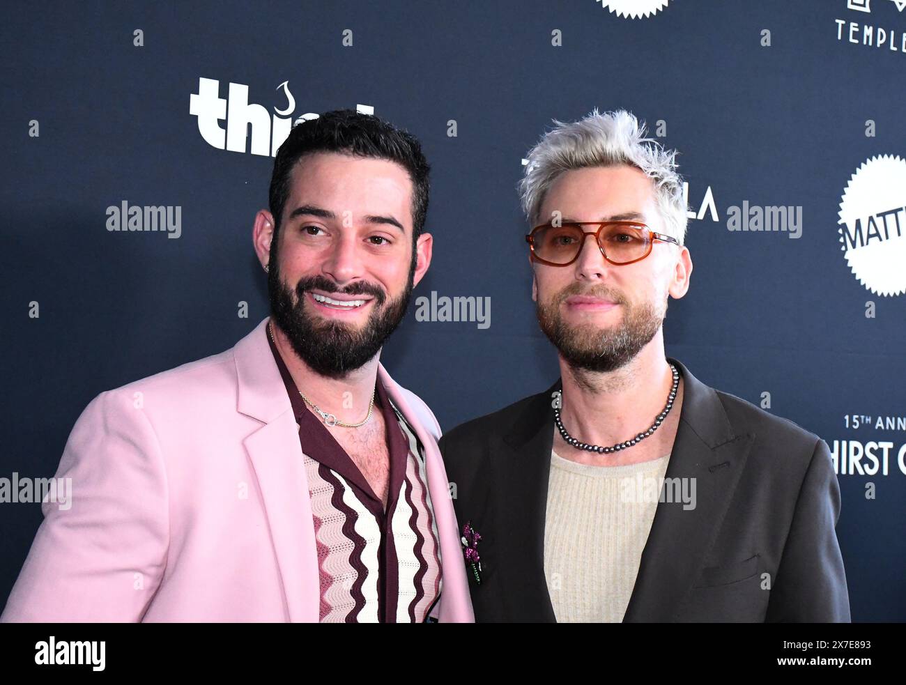 Los Angeles, California, USA 18th May 2024 Michael Turchin and Singer ...