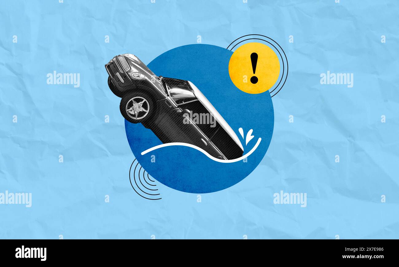 Sinking car hi-res stock photography and images - Alamy