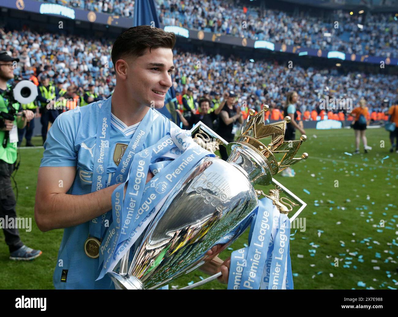 Etihad Stadium, Manchester, UK. 19th May, 2024. Premier League Football ...