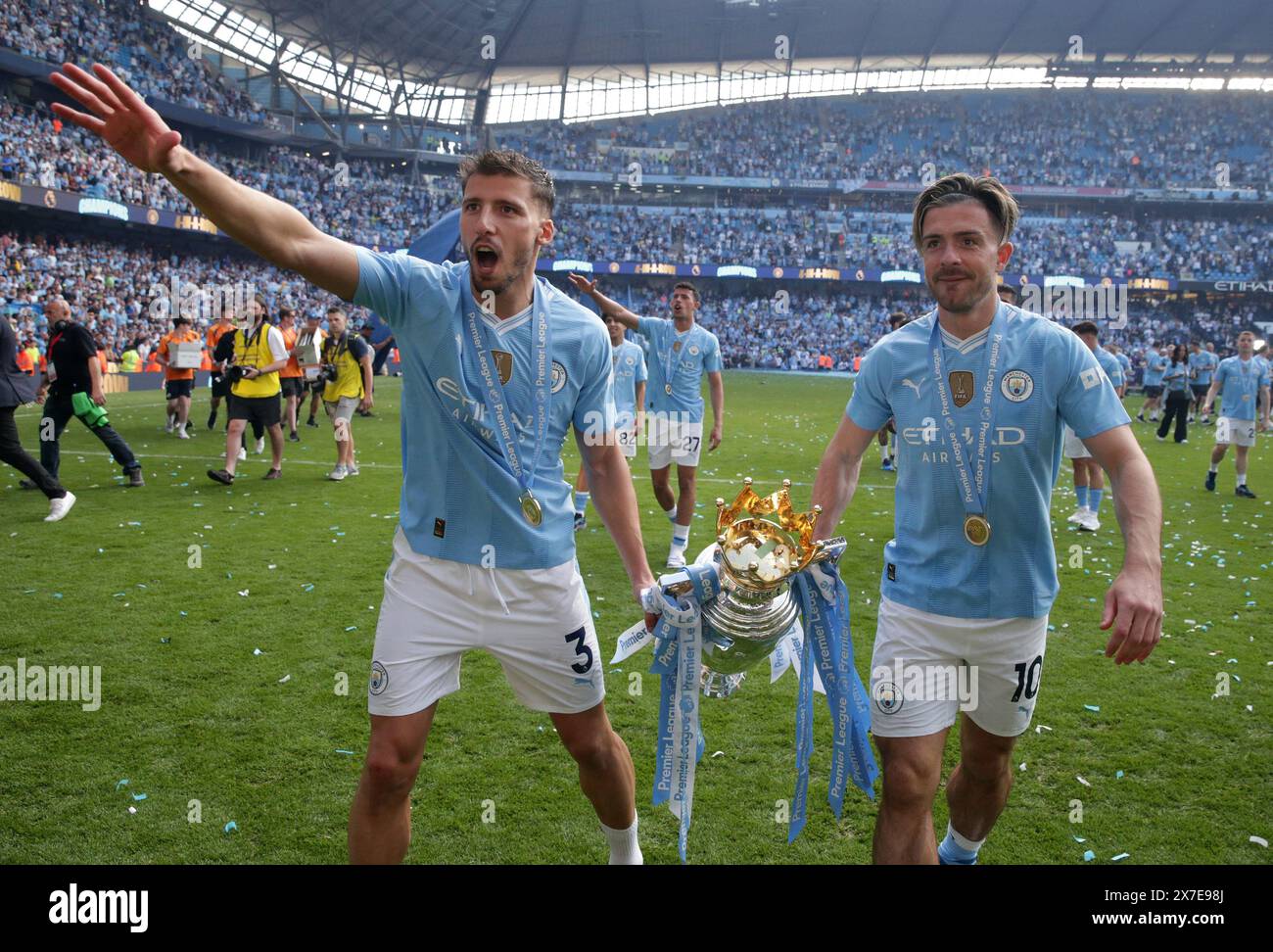 Jack grealish manchester city parade hi-res stock photography and ...